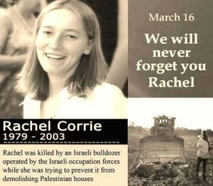 Remembering Peace activist Rachel Corrie (March 16) – American Human ...